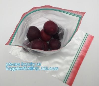 China Low Price, HIgh Quality Grip Seal Bags, Ziplock Plastic Grip Seal Bag Transparent Food Stand Up Packaging Zipper Pouches for sale