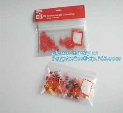 China bag with ziplock China website No printing Transparent Stand up zipper pouch for food packaging, gift ziplock bags, pac for sale