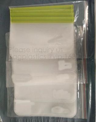 China Reusable food storage PEVA snack bag for custom,Clear PEVA Toy Organization Storage Bag for Christmas bagease bagplastic for sale