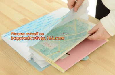 China hot selling plastic pp rainbow expanding file wallet folder with elastic band for sale