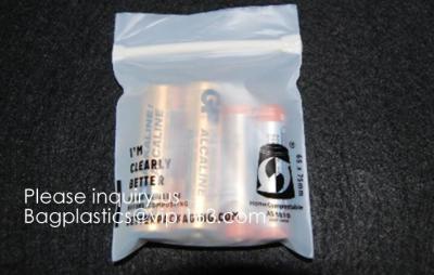 China cornstarch 100% biodegradable compostable plastic PLA PBAT reclosable ziplock zipper packaging bags ECO FRIENDLY for sale