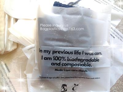 China PLA Biodegradable Corn Starch Compostable LDPE Ziplock Bag, Environmentally friendly, recyclable, reusable, reclosable for sale