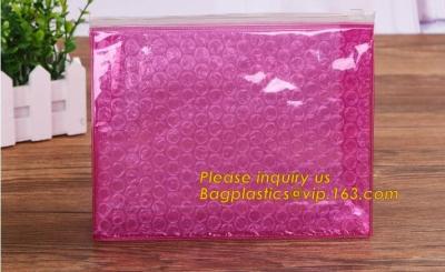China Wholesale Price Anti Shock Plastic PE Material Mailer Slider Air Ziplock Bubble Bag,Bubble ziplock bag/bubble slider bag for sale