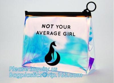 China Frosted Poly Vinyl Ziplock Slider Closure Clothes Packaging Bag, slider zipper PVC bag clear vinyl cosmetic bag, File Ba for sale