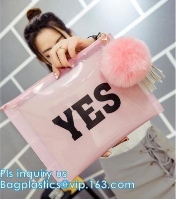 China custom slider zipper PVC stationery bag, clear pvc vinyl slider zipper bag, transparent clear PVC Slider zipper bag plas for sale