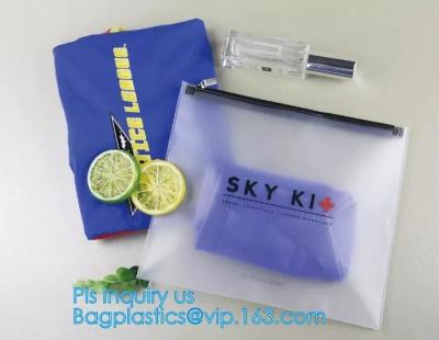 China PVC Stationery ruler set packaging bag with slider, fabric slider zip bags, slider PVC cosmetic bag,pencil bag for sale