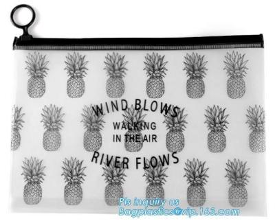 China zip lock bags square bottom zipper type plastic bag, ziplock slider plastic toothbrush toothpaste bag with ring hook, zi for sale