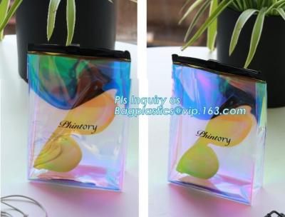 China Best prices custom design clothes underwear non-toxic plastic slider pvc bag packaging, HEAT SEALED BAG WITH SLIDER ZIPP for sale