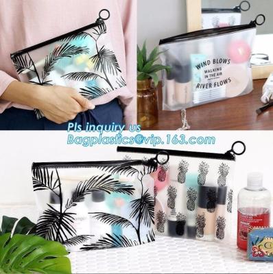 China Document slider bag, Pen Bag Zipper Bag Slider Zip Travel Toiletry Cosmetic Bag Examination File Case, slider zipper bag for sale