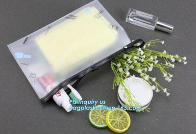 China PVC mini plastic zipper cosmetic slider zip bags with printed, Promotional cosmetic makeup bag use beautiful pvc cosmeti for sale