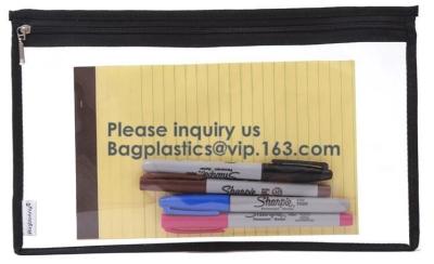 China Custom Clear Zipper Pvc Ziplock Pencil Bag,Zipper Pvc Waterproof Tote Beach Bag,PVC Mesh Bag PVC Zipper Bag for sale