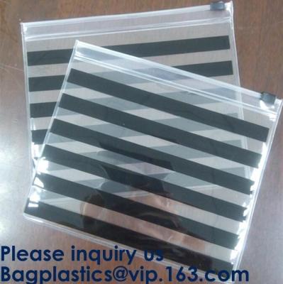 China Frosted PVC Slider Zipper Bag Plastic Bag/ Recyclable Waterproof Transparent PVC Towel Bag,Slider Zipper Pvc Pouch Ziplo for sale