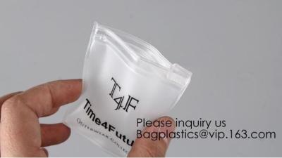 China Small Slider Zipper Closure Bags, Outerwear Collection Bags, Zipper bags, Zip lock closure bags, Zip pack, pack bags for sale