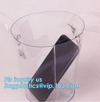 China Folding Foldable Bucket Barrel, Waterproof PVC Folding Bucket, PVC Bucket, Round Bucket with Handle Clear PVC Plastics B for sale