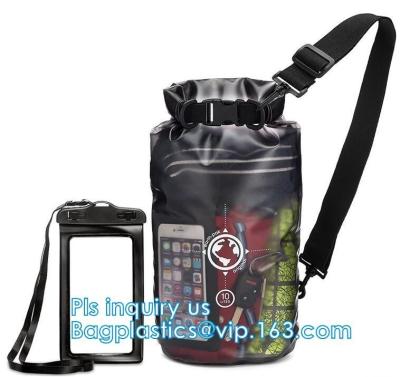 Waterproof PVC beach bag for swimsuit,ocean pack dry foldable backpack ags, Outdoor Sports Camping Floating Ocean Pack D