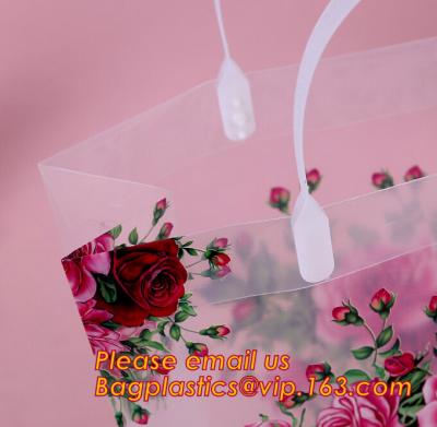 China pp shopping bags, shop carrier, envelope pocket folder custom cute printed a4 plastic document carrying file folder bag for sale