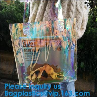 China Fashion Hologram Laser Handbag Purse Shoulder Summer Beach Bag for Women,women hologram handbag jelly pvc clear shoulder for sale