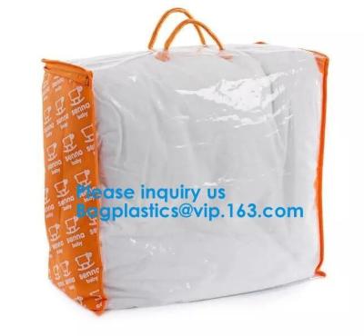 China Oem Rope Handle Pvc Quilt Bag With Factory Prices, Handle Elegant Edging Purple Woven Zipper Bag With Handle Quilt for sale
