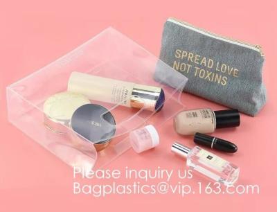 China Promotion Transparent Clear Shopping Pvc Bag With Custom Print Nylon & PVC Material Combined Custom Tote Bag Shopping Ba for sale