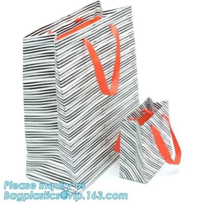 China Custom Logo Printed New Style White Kraft Paper Bag With Twisted Handle,recyclable twist handle printed shopping brown k for sale