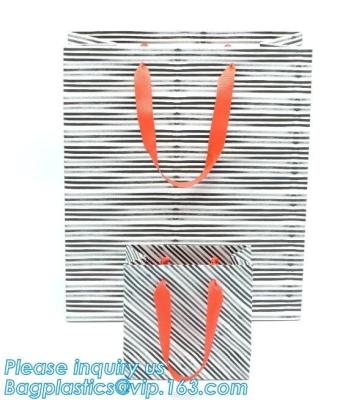 China Custom Logo Printed New Style White Kraft Paper Bag With Twisted Handle,recyclable twist handle printed shopping brown k for sale