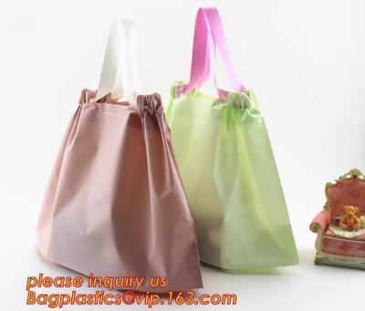 China Biodegradable HDPE Custom Plastic Draw Tape Garbage Bag for Garbage,industrial drawtape plastic drawstring bag custom for sale