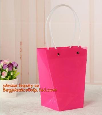 China custom printed PE soft loop handle shopping plastic bag/Heat Seal Boutique Store Shopping Packaging Die-Cut patch Handle for sale