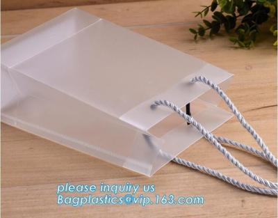 China custom Printed made golden reusable soft loop handle grocery shopping carry plastic bags in china,Cardboard Insert On Th for sale