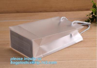 China custom Printed made golden reusable soft loop handle grocery shopping carry plastic bags in china,Cardboard Insert On Th for sale