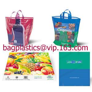 China Promotion soft loop handle plastic bag produced by shanghai manufacturer,Foldable 100% Original PE Soft Loop Handle Plas for sale