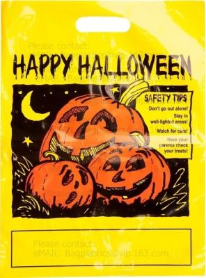 China OXO biodegradable heat seal clothing shopping carrier packaging die cut handle white plastic bag with logo bagease pack for sale