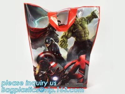 China Bio Eco Custom printed HDPE plastic Eco-friendly carrier shopping bag /soft loop handle bag with printing for shopping for sale