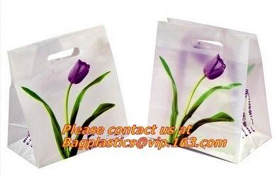 China Soft loop handle 100% biodegradable plastic bags plastic bag biodegradable, COMPOSTABLE for sale