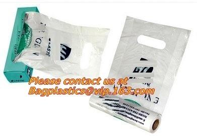 China Soft loop handle 100% biodegradable plastic bags plastic bag biodegradable, COMPOSTABLE for sale