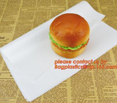 China White Greaseproof Paper,28GSM Greaseproof Paper For Burger Wrapping,Lunch Warp and Greaseproof Paper 400 x 660 mm / 400 for sale