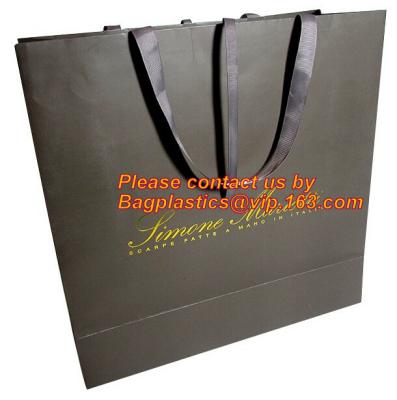China Luxury shopping paper bag, different types design custom paper shopping bag, Fashion Free Design Customized Printed Beau for sale