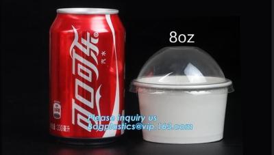 China take away 8oz 4oz 7oz icecream cups with 95mm dome lids,12oz Eco-friendly recycled ice cream paper cup with lid spoon for sale
