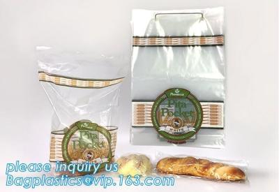 China wicket bread bag,reusable customized transparent wicket ice cube bags,clear water proof wicket PE bag,bag with metal str for sale