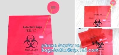 China Temperature indicator bags, indicator white block, Plastic autoclave sterilisation bags, Pharmaceutical Medical Transpor for sale