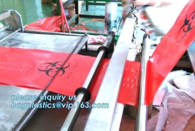 China Biohazardous Bags with Custom Printed for Laboratory Used, disposable Polypropylene Autoclavable Biohazard Bag, bagease for sale