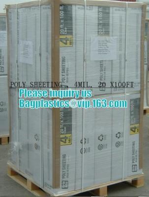 China clear plastic sheeting rolls hdpe clear film scrap, Professional China Plastic Sheeting Drop Cloth, plastic dust sheet f for sale