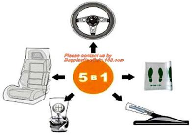 China foot mat Nylon seat cover Reusable seat cover car seats Steering wheel cover foil Disposable car carpet cover Disposable for sale
