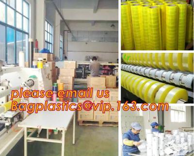 China BOPP jumbo roll Bopp packaging tape Bopp printing tape BOPP color tape Super clear packing tape,BAGEASE BAGPLASTICS PACK for sale