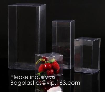 China Window box packaging box PVC box for gift packaging  Alternatives to acrylic box clear box Printed PVC box  Clear window for sale