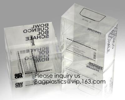 China Window box PP box Special creasing PP box  Alternatives to gift box Alternatives to paper box Clear PET Box bagplastics for sale