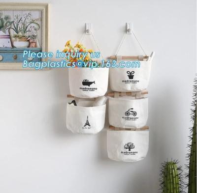 China wholesale prices for canvas bag with rope handles for accessaries collections, hanging bags,Rational Construction Gracef for sale