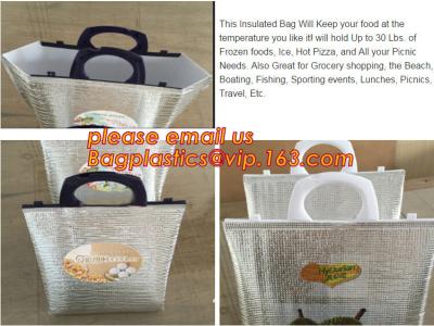 China Thermal Insulation Lunch Tote Cooler Bag Reusable Lunch Bag Bento Bag for Women Kids Students,Thermal Insulation Lunch B for sale