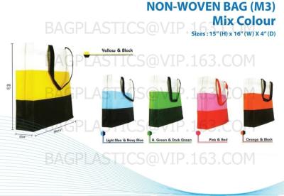 China recycle printable non woven bag,non woven carry bag,non woven tote bag, Promotional pp coated custom printed recycled ec for sale