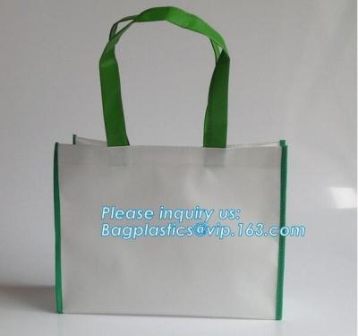 China Promotional custom fabric reusable shopping bag metallic laminated non woven bag, Machine Made Heat Seal Eco Friendly No for sale