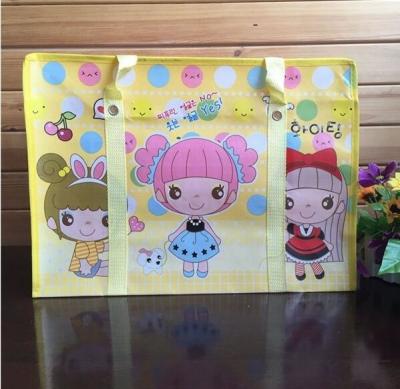 China customized, pp woven: 80-180g, non woven: 40-200g, RPET:90-16g, First grade material and inks,ensure the safety of your for sale